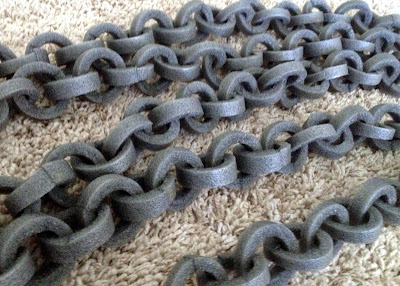 first comes love: Pinned this, Made that: Halloween Chain