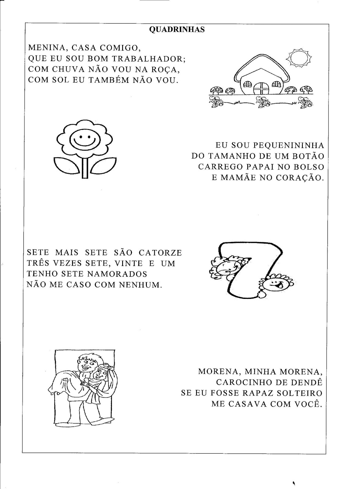 quadrinhas populares - wood scribd braxin