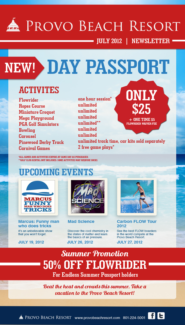 Enjoy Utah!: FUN at the Provo Beach Resort