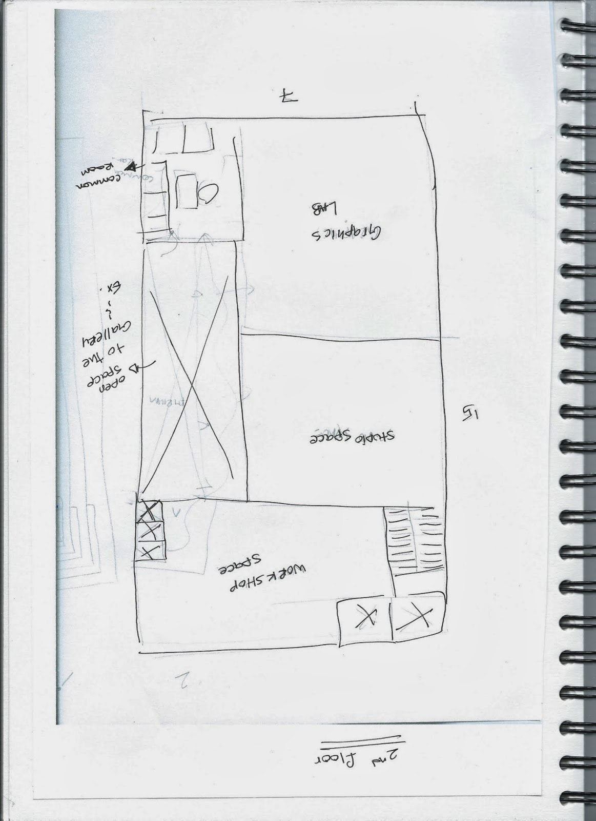The Creativity Through Communication Design: Mapping & Floor Plan