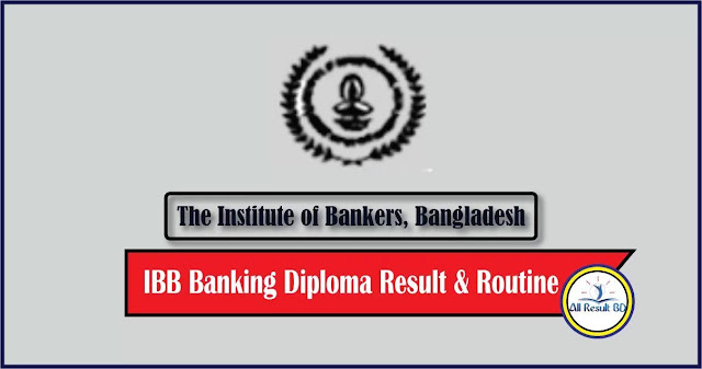 86th IBB Banking Diploma Result & Exam Routine 2018 | Result 28