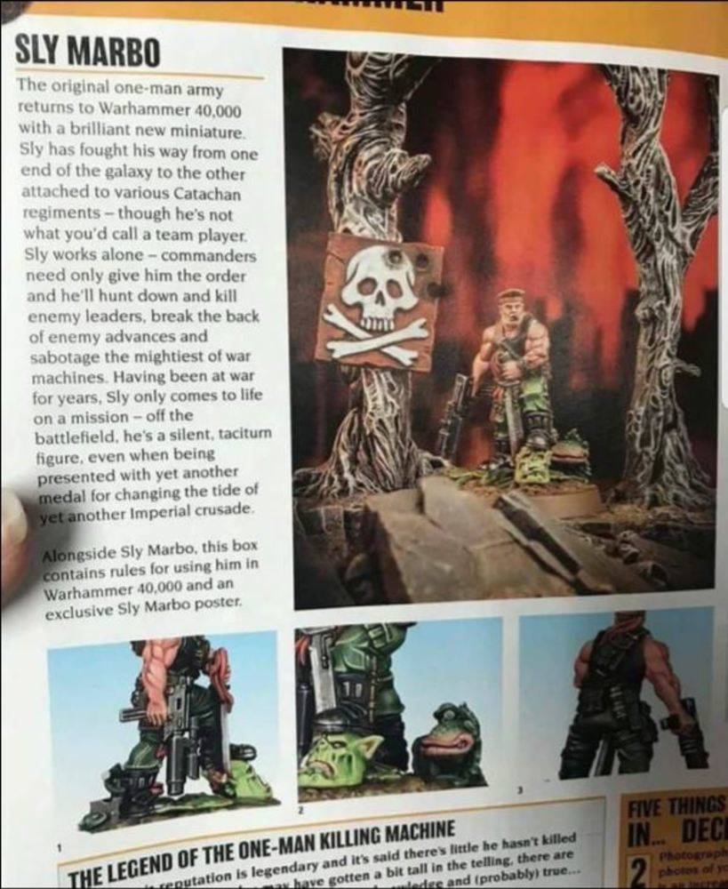 El Descanso del Escriba: Vuelve Sly Marbo con nueva figura y mas cosas
