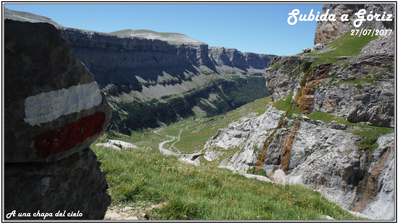 A una chapa del cielo: Subida a Góriz