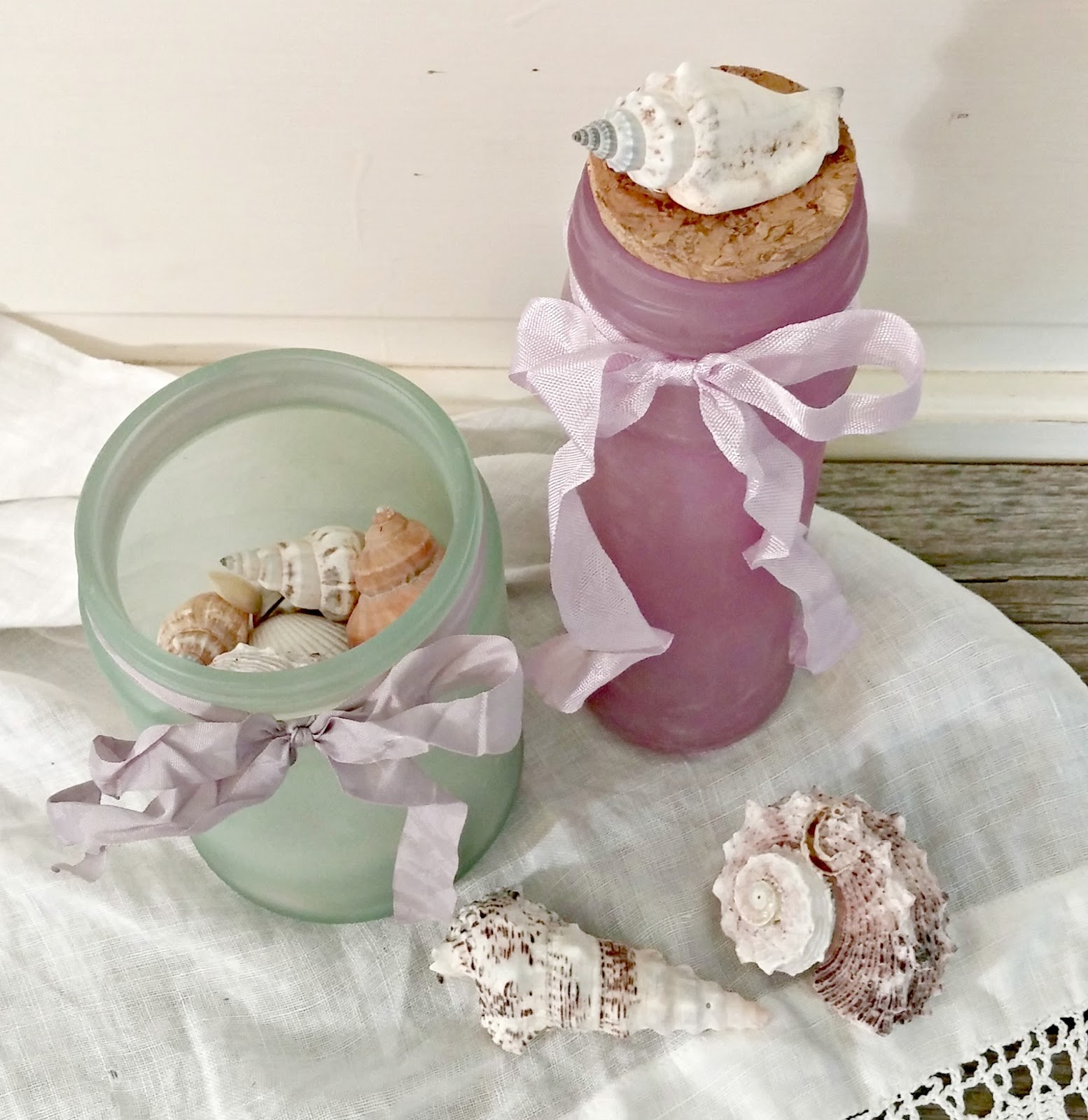 Krylon Sea Glass Spray Paint Review - Little Vintage Cottage