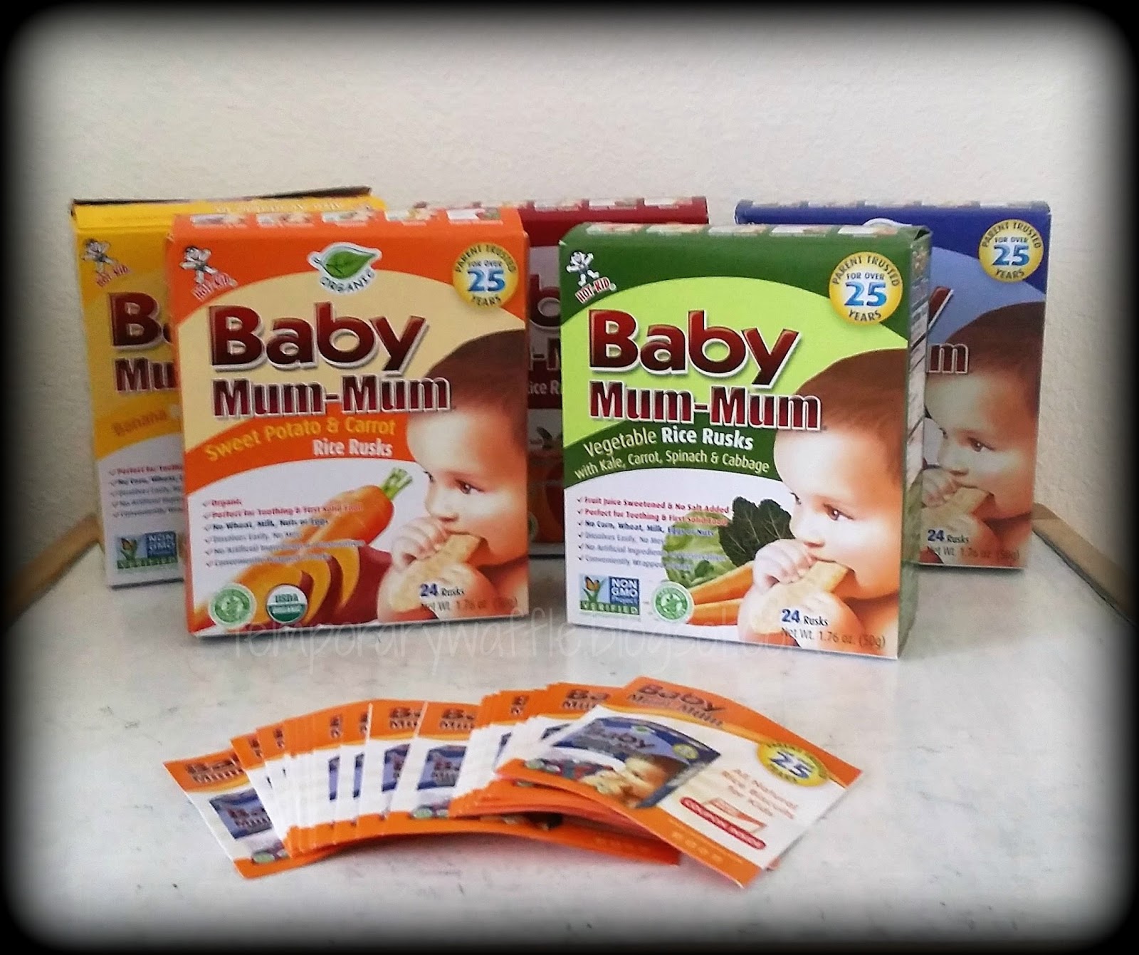 Temporary Waffle: Baby Mum Mum Rice Rusks Great For Teething!
