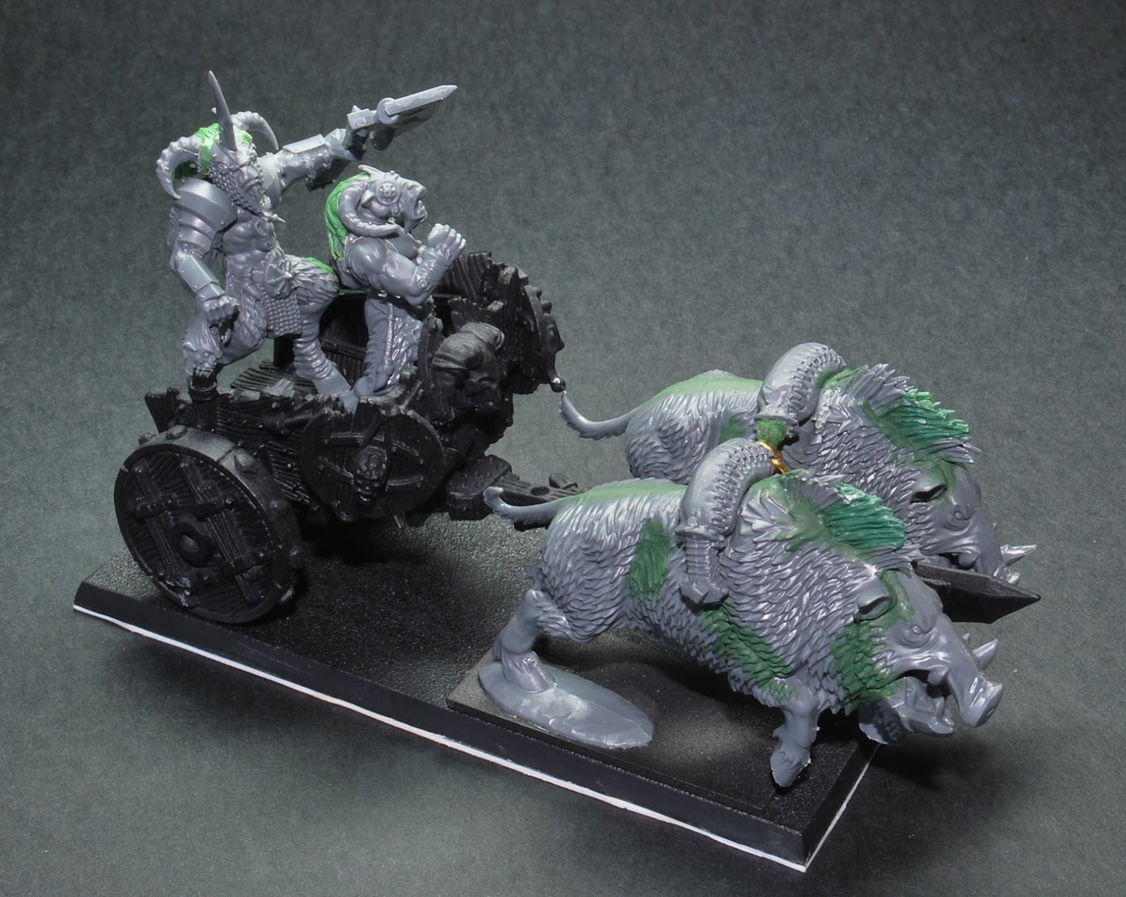 MiniKingdom: BEASTMEN - Project Intro and Work in Progress (Chariots)