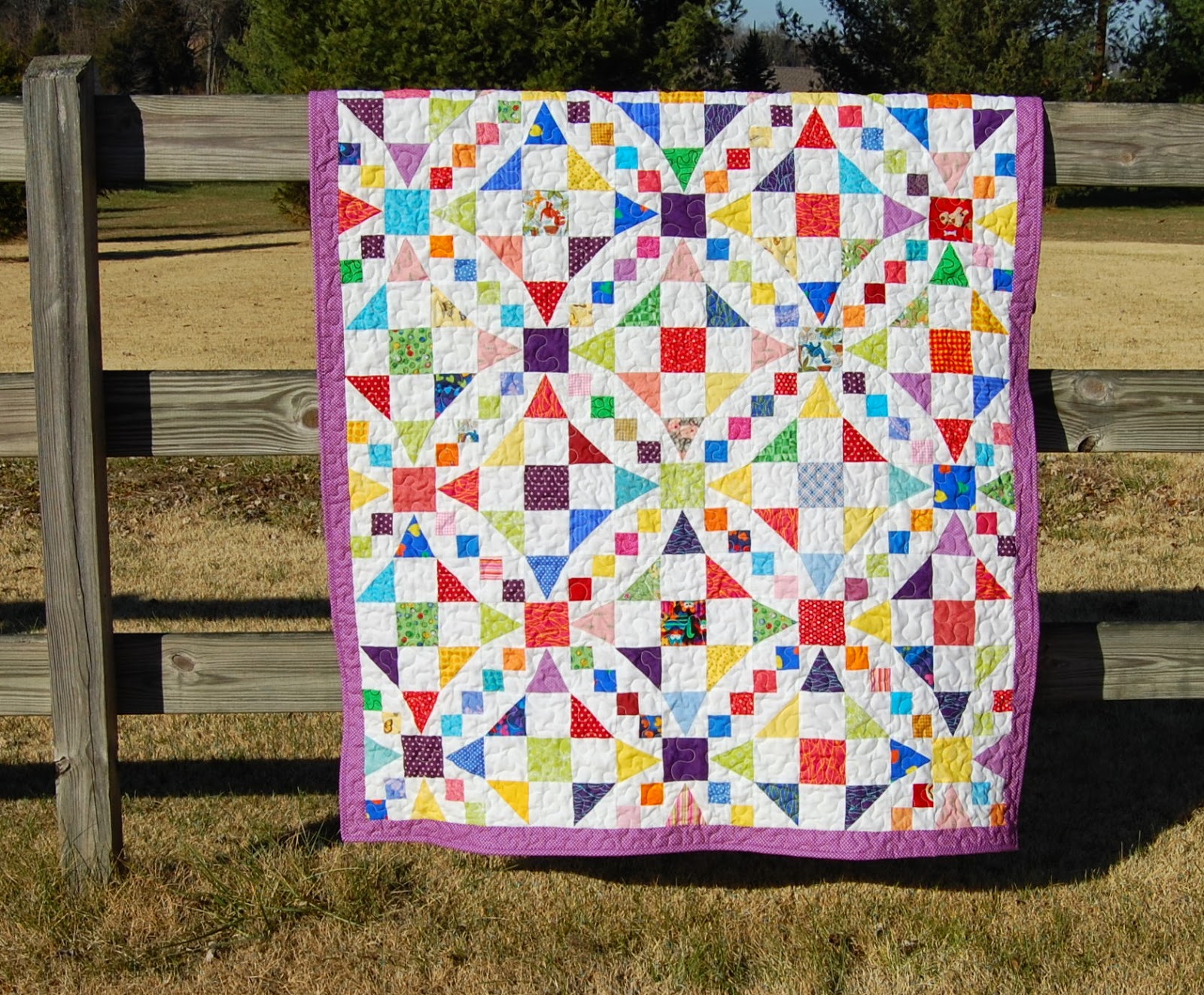 darlaville: finished the quilt