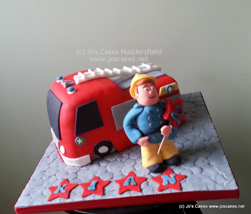 Jo's Cakes: Fireman Sam Birthday Cake