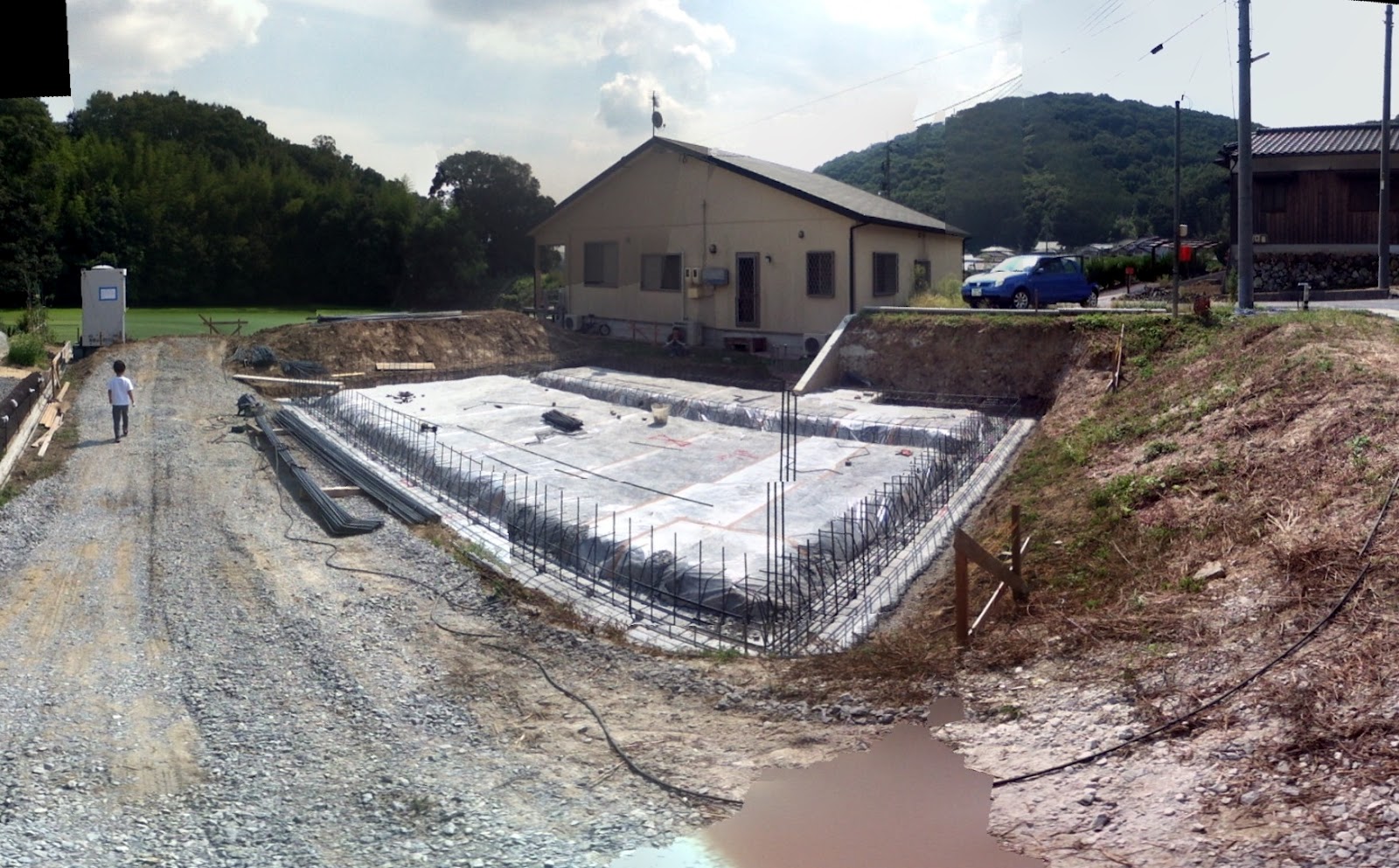 Japan Dream House: CONSTRUCTION BEGINS