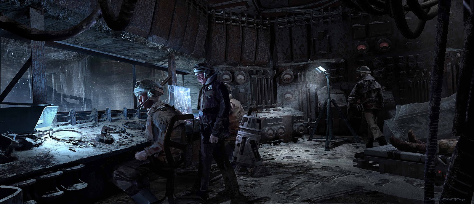 SETH ENGSTROM: Star Wars: The Last Jedi - Concept Artwork