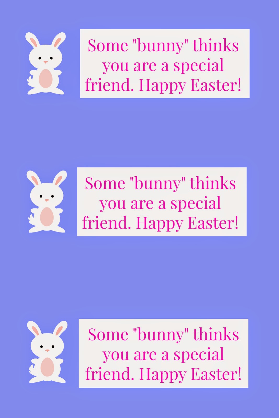 East Coast Mommy: Easter Bunny Treats {with free printable tags}