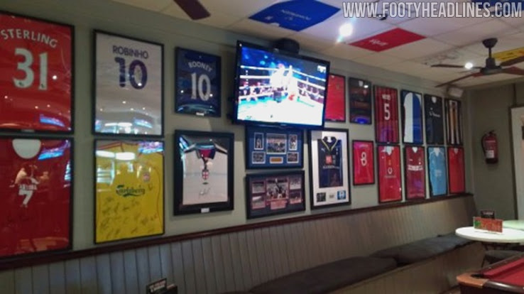 Incredible - This Is How Amazing A Kit Wall Can Look Like - Footy Headlines