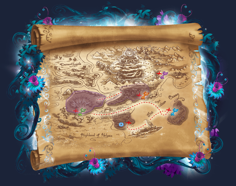 Maps of Elvendale