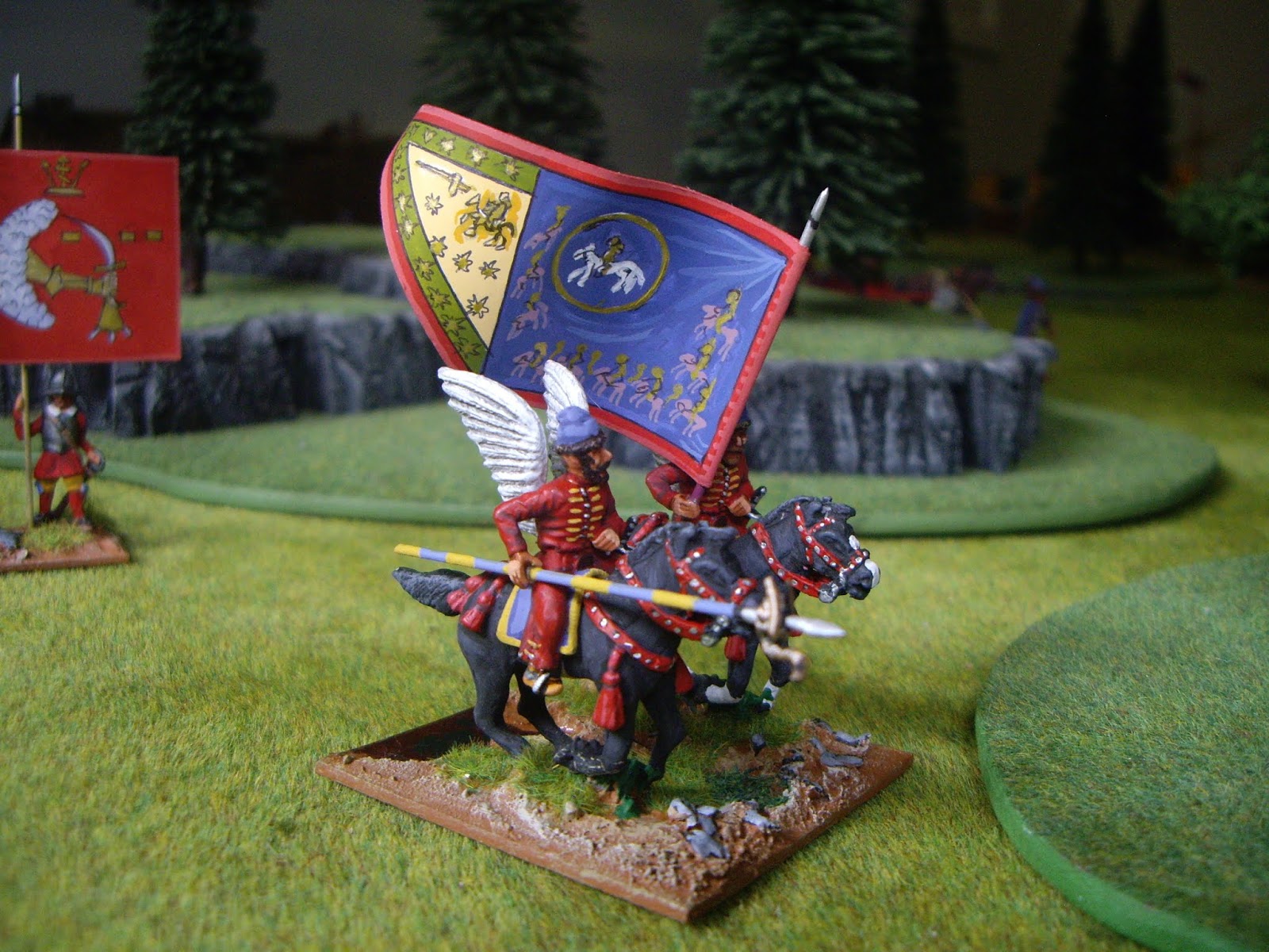 Scimitar and Crescent Wargames: More Muscovite flags, and Clergy