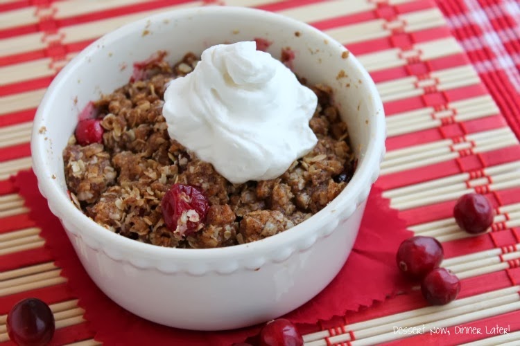Cran-Apple Crisp | Dessert Now Dinner Later