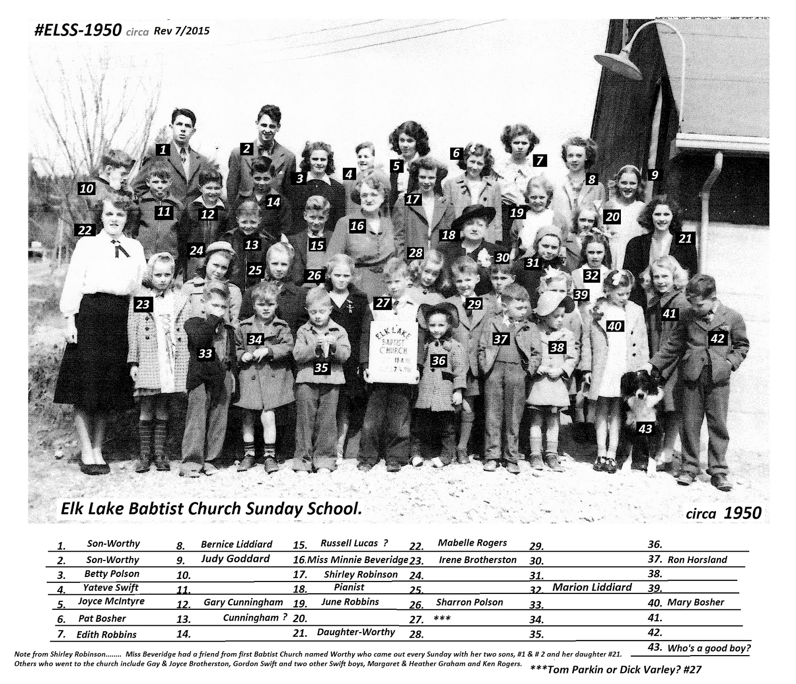 Royal Oak School Yard: Class photos of other Saanich Schools. Claremont ...