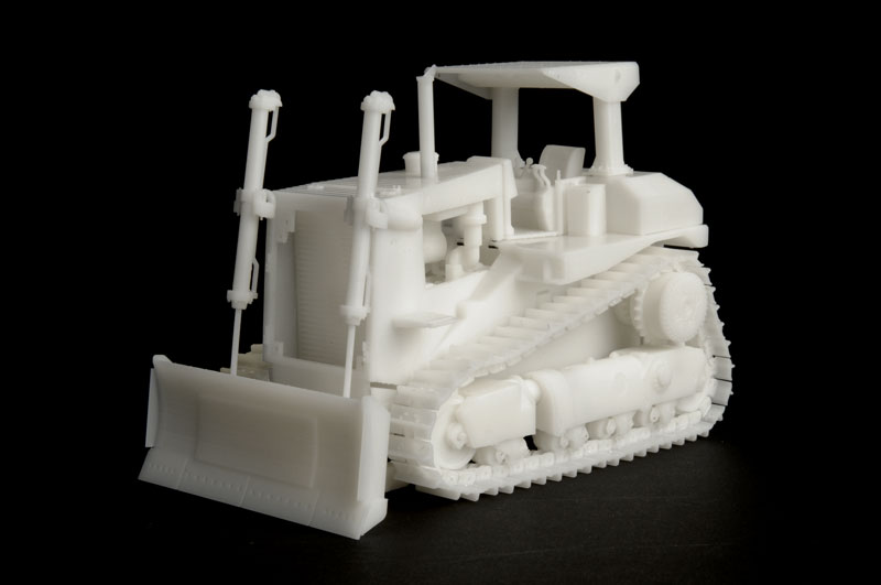 CAT D9L Push Blade Configuration Rapid Prototype - Classic Construction ...