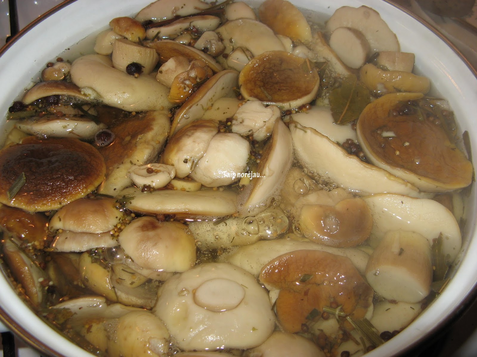 Taip norėjau...: Marinuoti baravykai