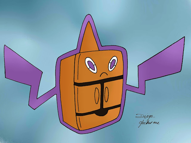 Tutorial de Desenho Rotom Frost - Pokémon Blast News