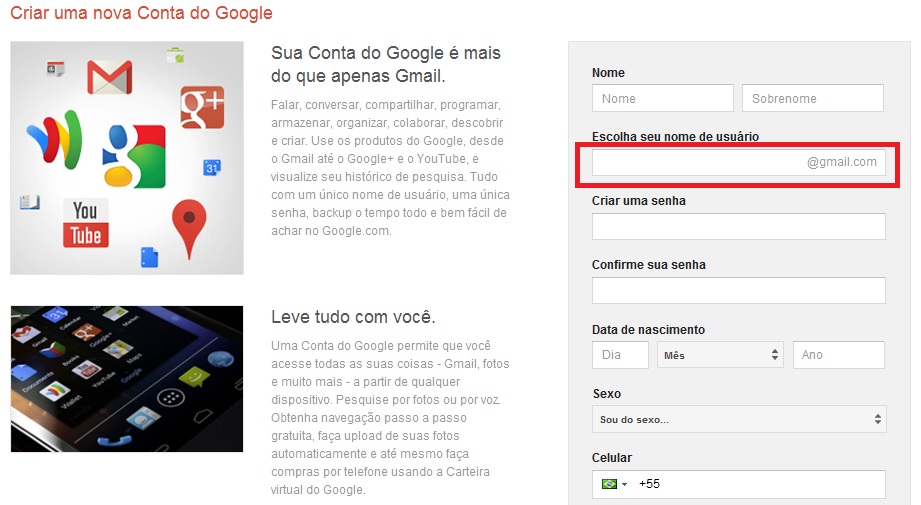 Como fazer um: Como Fazer um Gmail