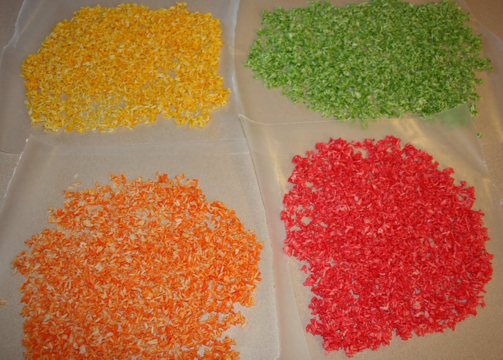 The Logan's: Rice Tree Craft