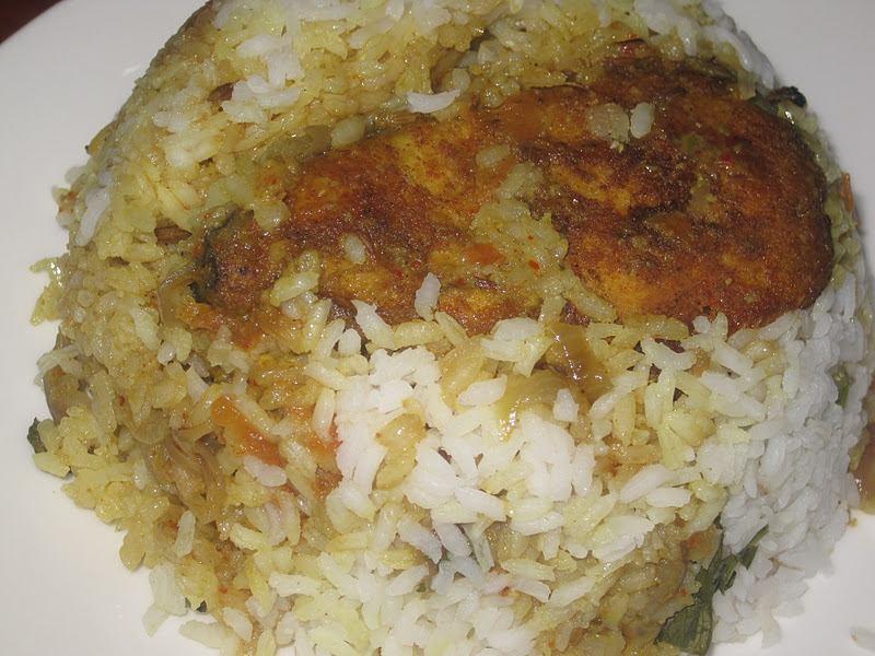 Meen / Fish biriyani