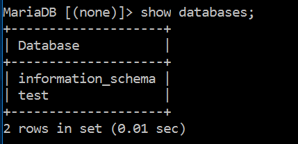 Database Laboratory: Connect and Show Databases in MySQL / MariaDB