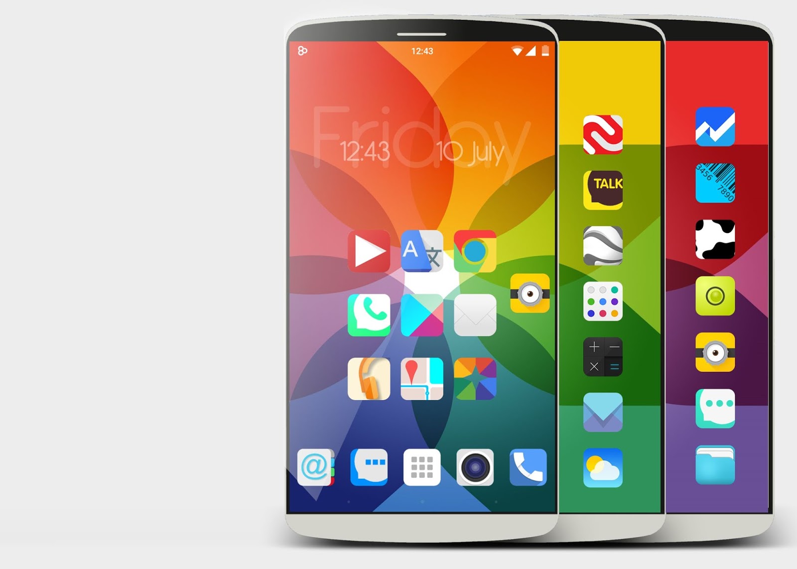 icon pack Android: Iphone ios9 Concept Theme to Android icon pack ios 9 ...