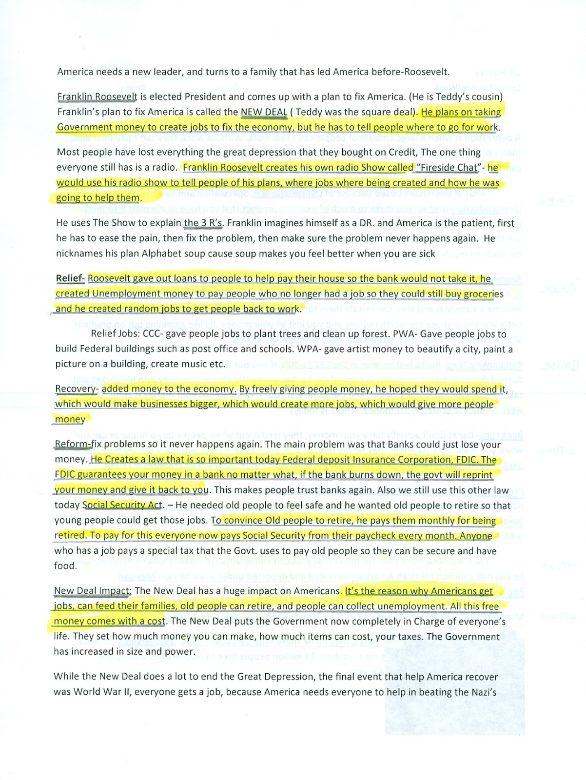 Mr. E's U.S. History and Black History Page: Unit 8 - The Great ...