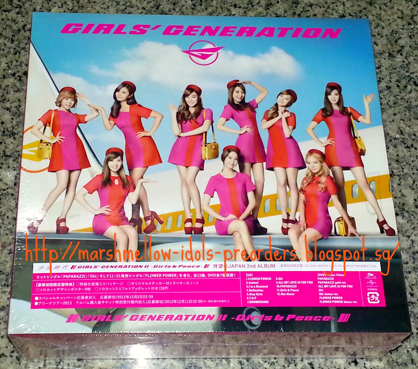 MarshMellow Idols Pre-orders: Pre-order Girl's Generation II Girls and ...