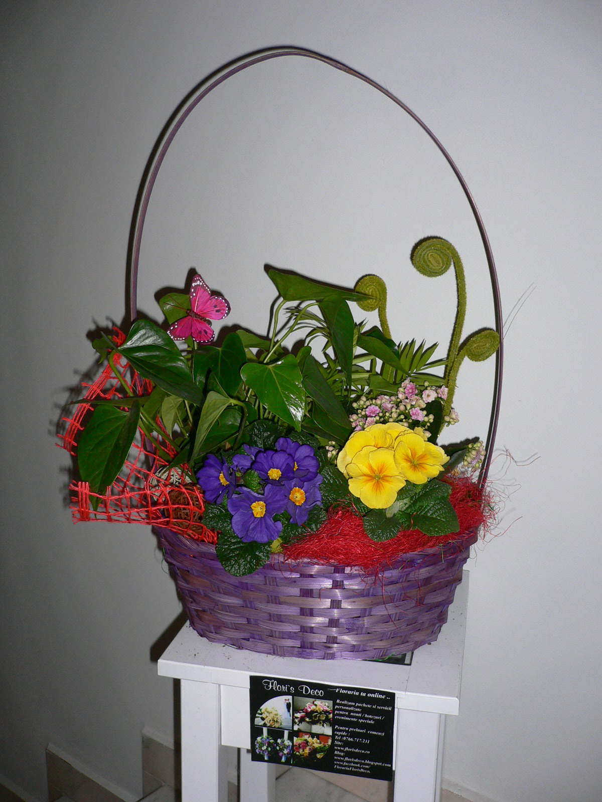 Floraria FLORIS DECO -SLATINA: MODELE ARANJAMENTE FLORALE PENTRU MARTIE