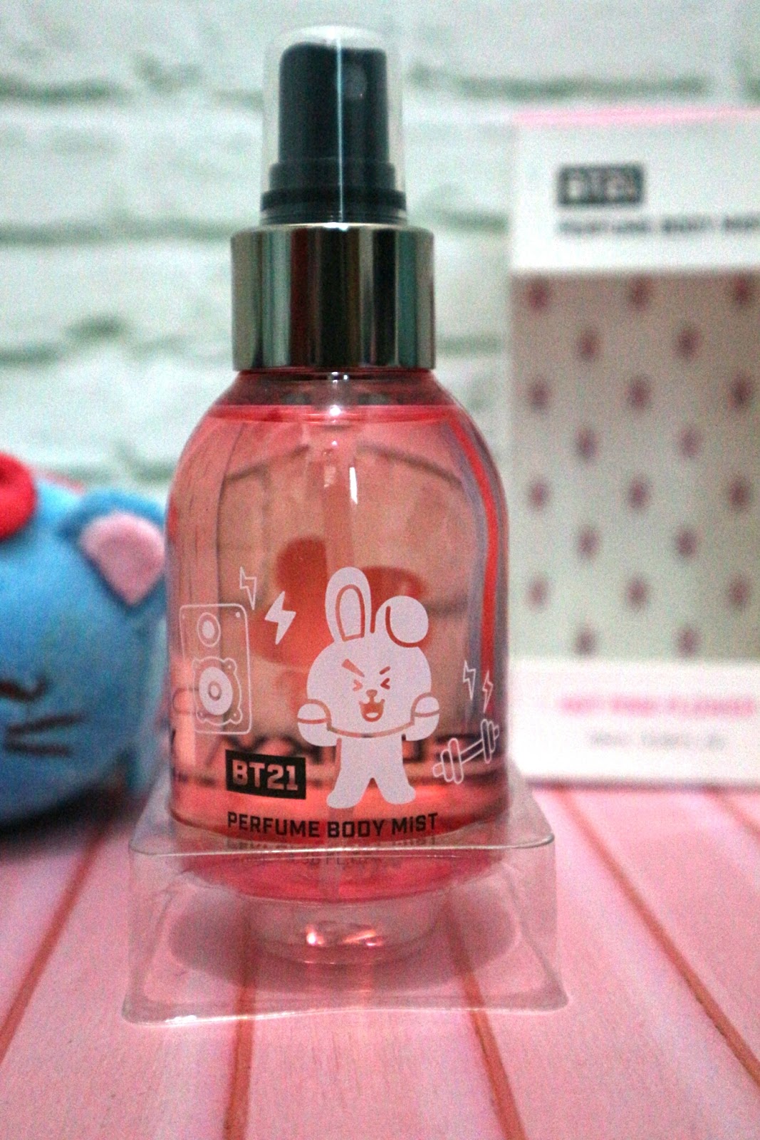 Review Parfumnya BTS : Body Mist BT21 x Olive Young - empiechubby.com