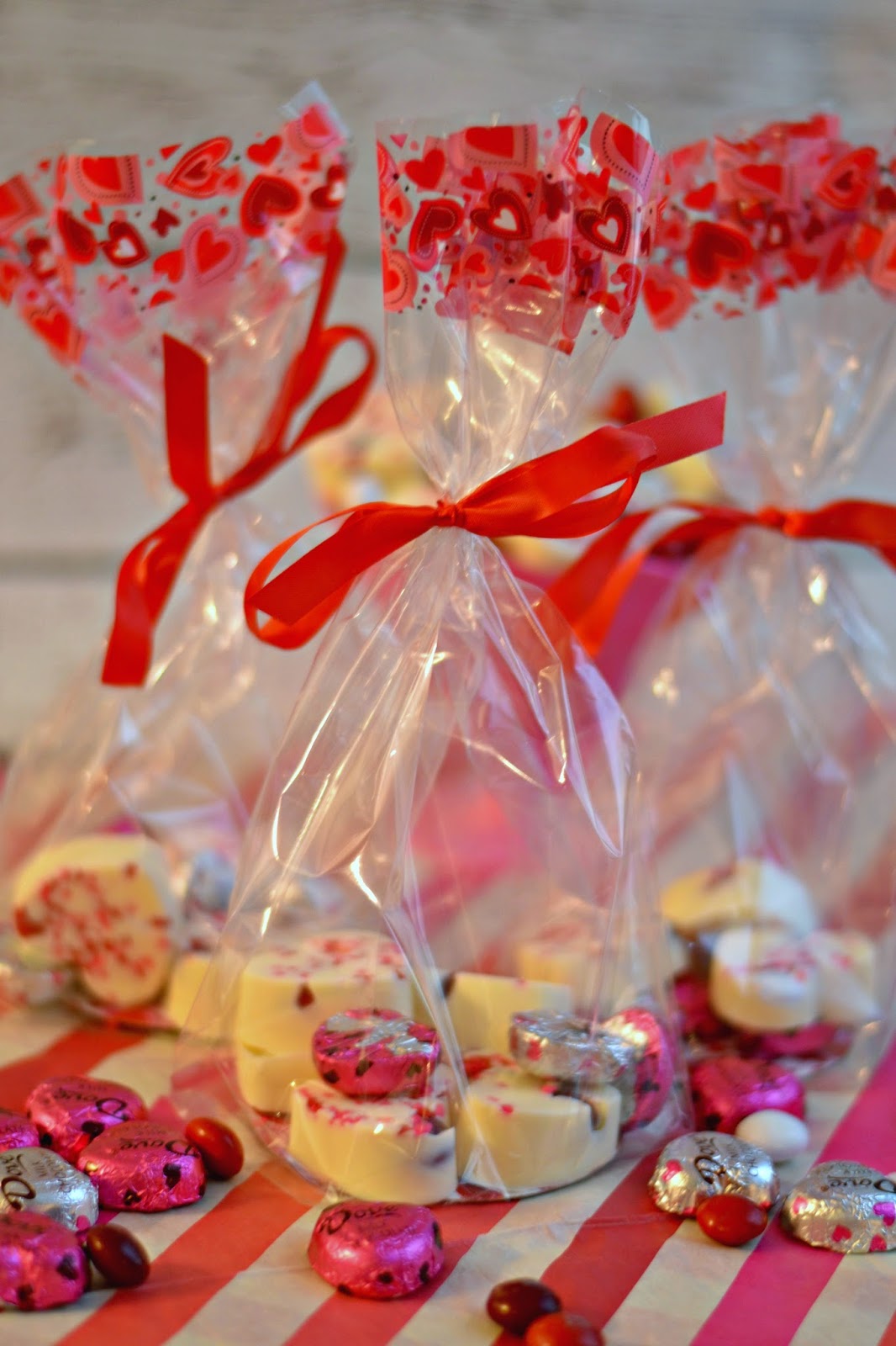 Red Velvet White Chocolate Candies - Building Our Story