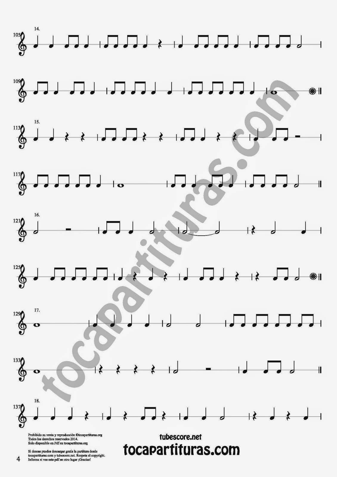 EJERCICIO DE RITMO SEGUNDO GRADO SEC. BOONE