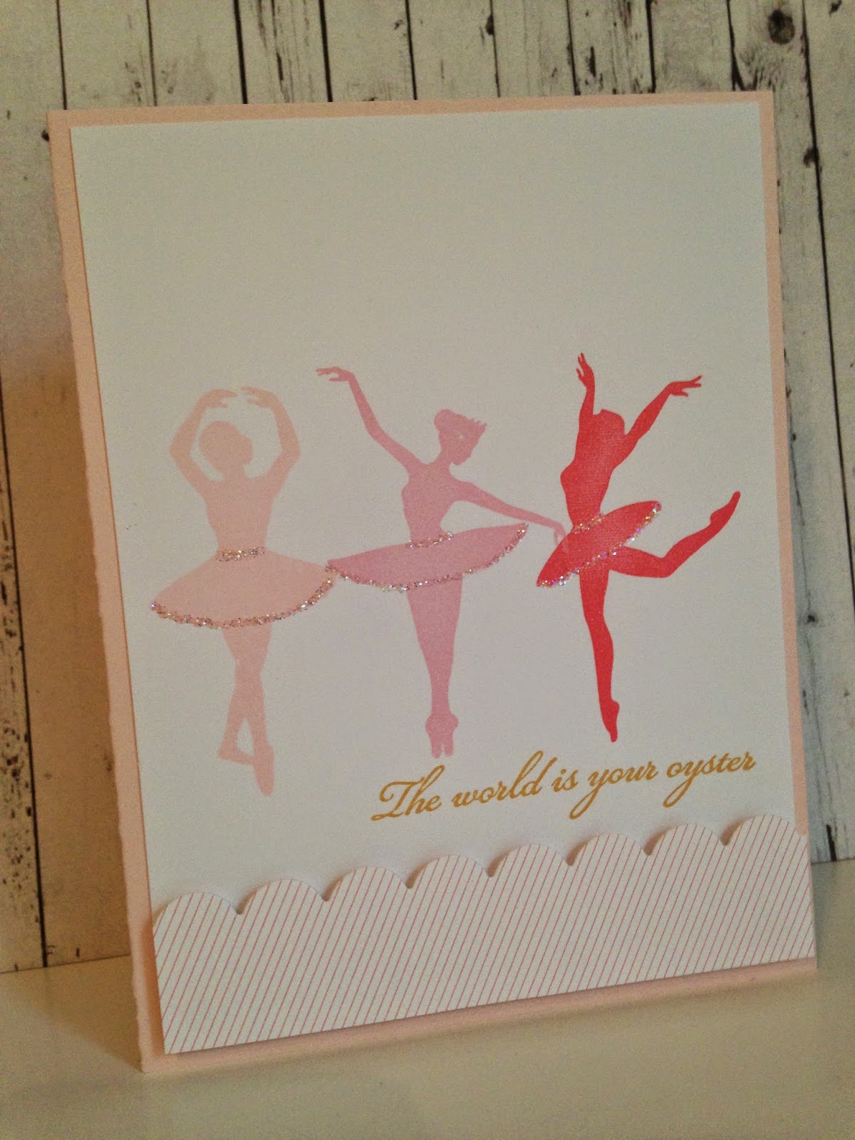 Let's Make A Card!: Ballerinas
