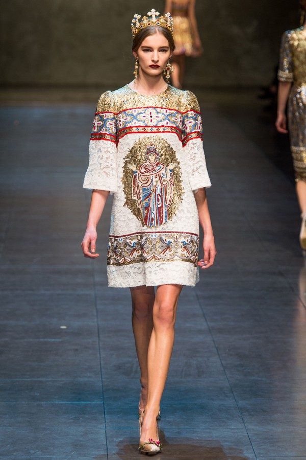This Negroe Speaks of Rivers • Dolce & Gabana: 2013/2014 Byzantine ...