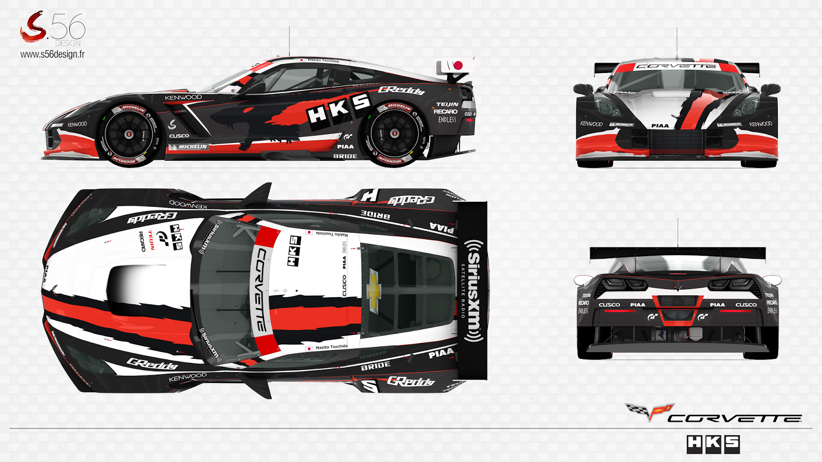 S.56 Design: Corvette C7.R HKS