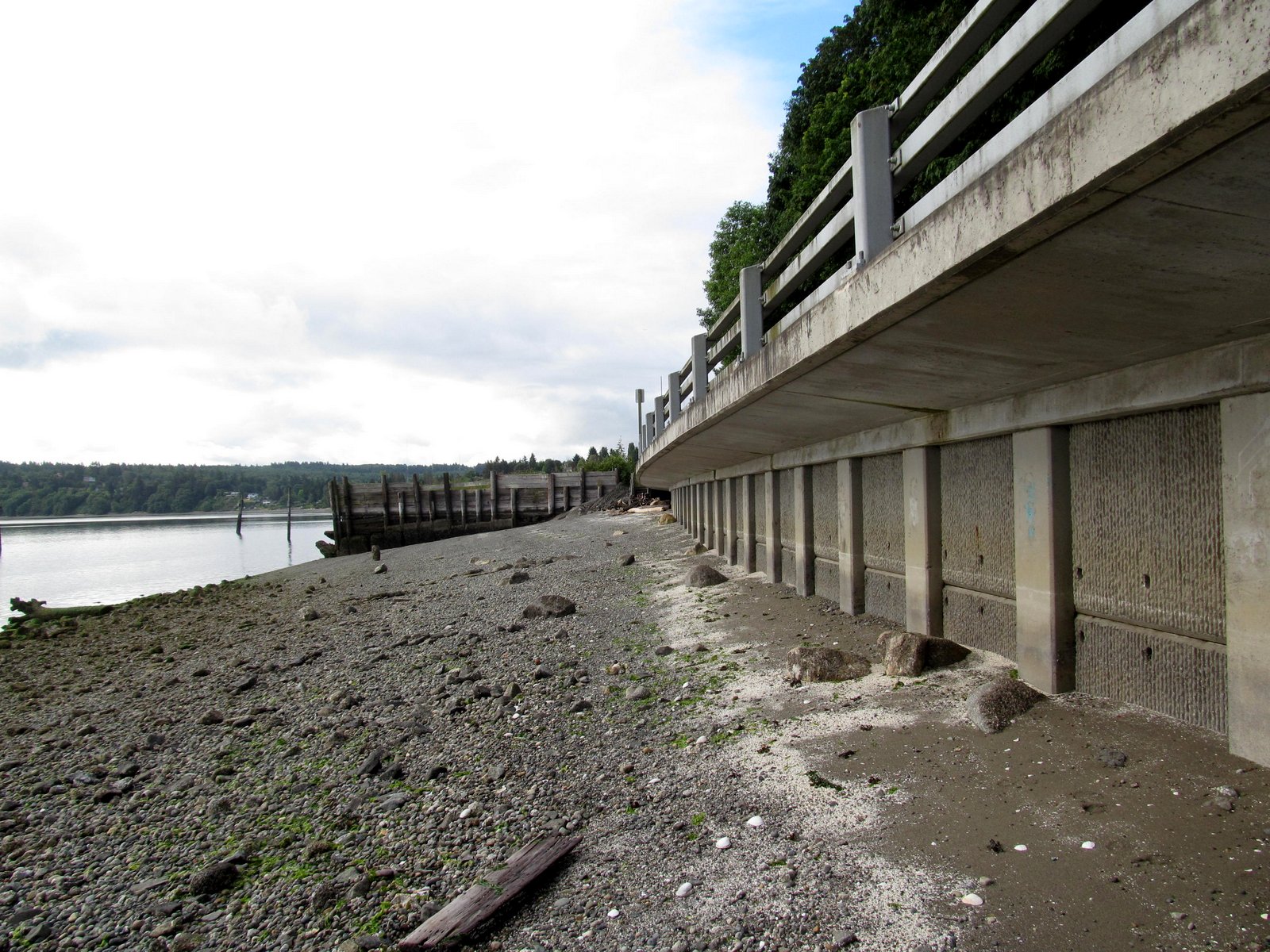 Gravel Beach: Tramp Harbor