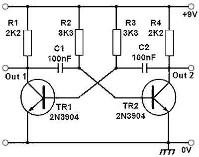 Psycho Techno: MULTIVIBRATOR ASTABIL