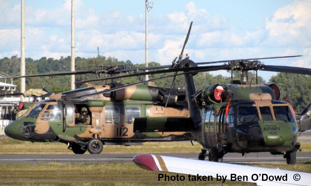 Central Queensland Plane Spotting: Australian Army Sikorsky Blackhawk ...