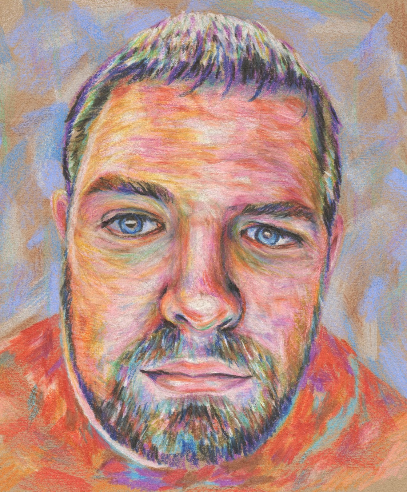 Assemblage In Colored Pencil: Portraits