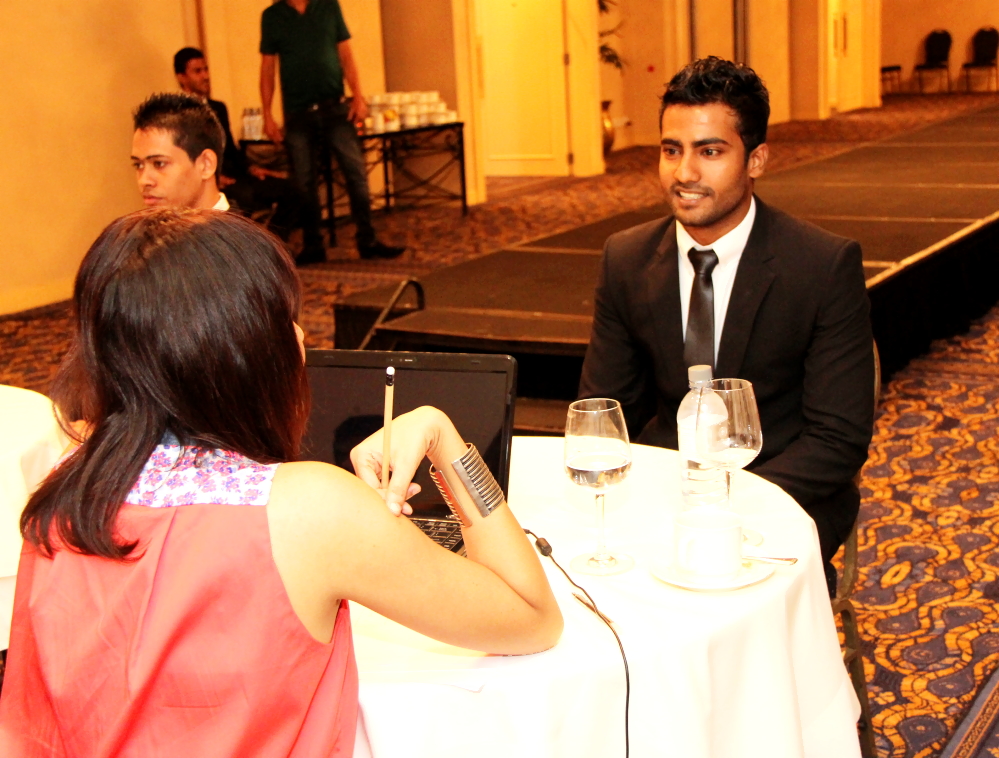 Amy Willerton: Mister Sri Lanka International 2013 is Brian Livera!