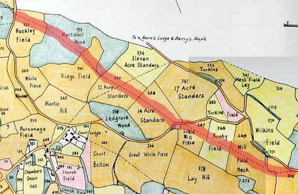 Stansted & Fairseat: yesteryear and today: What happened to this footpath?