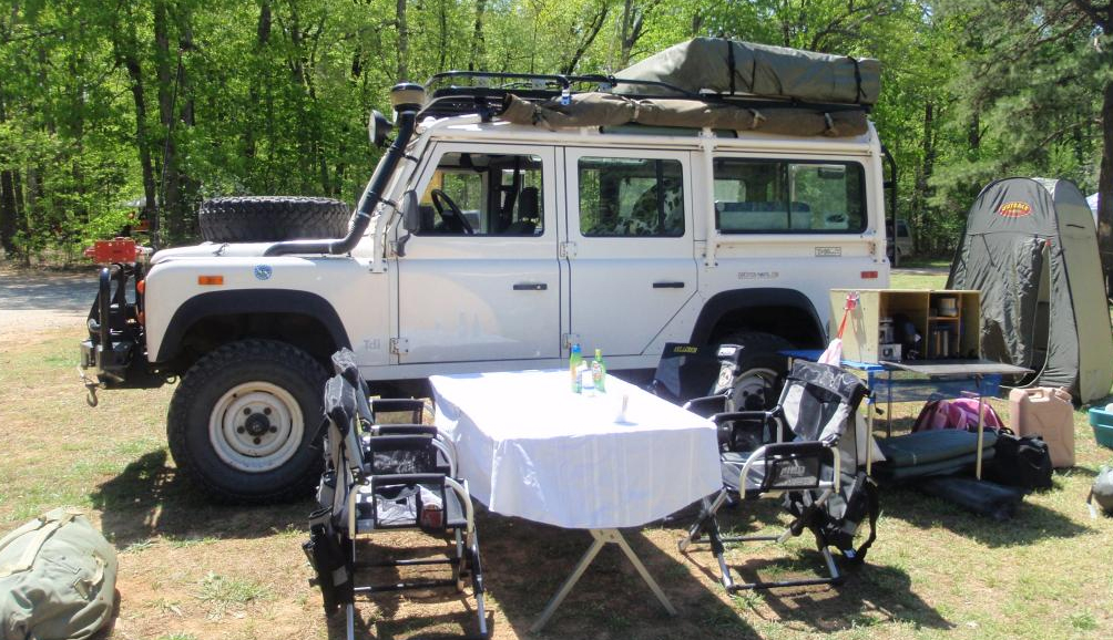 Picnic Time! | Land rover defender, Land rover, Land rover camping