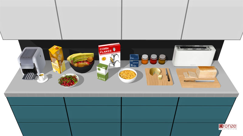 3D Strokes: Stroke 29 - Objects simple but effective (1), kitchen