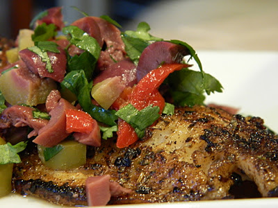 Primal Bites: Pan Fried Rockfish with Olive Medley