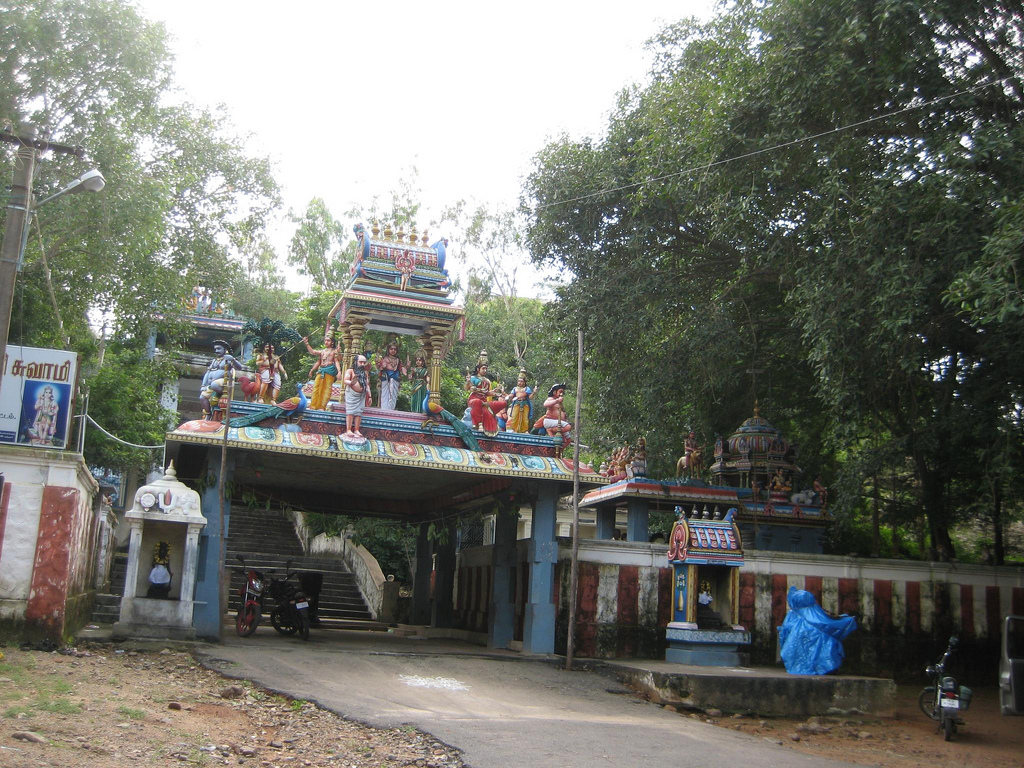 Tamilnadu Tourism: Dhandayuthapani Murugan Temple, Nadu Palani, Kanchipuram