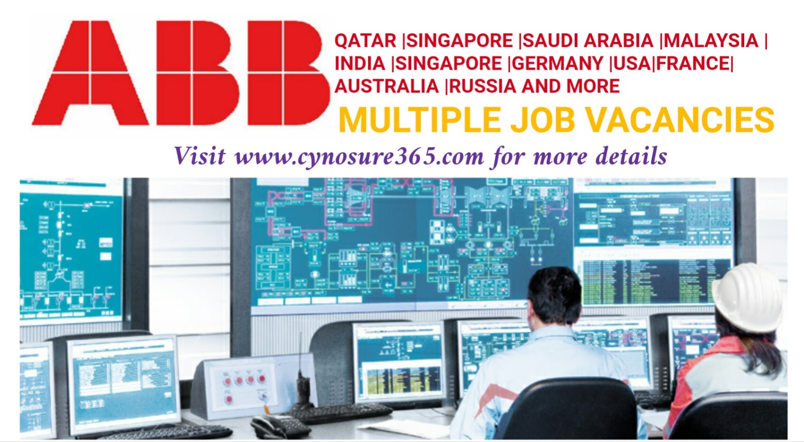 ABB JOB VACANCIES -QATAR |SINGAPORE |SAUDI ARABIA |MALAYSIA |INDIA ...