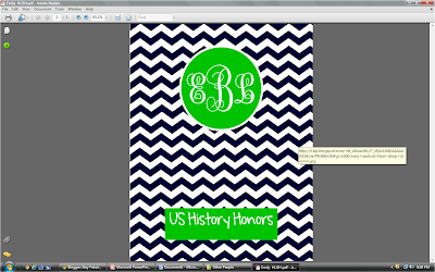 Stay Fabulous: Binder Cover Tutorial