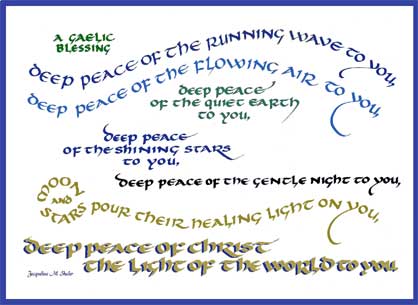 A Concord Pastor Comments: Pause for Prayer: An Irish Blessing